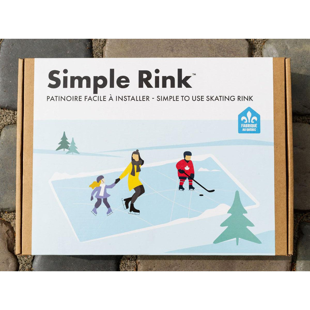 Backyard Skating Rink (Simple Rink) 10 x 20 ft. | Gazebo Penguin ...